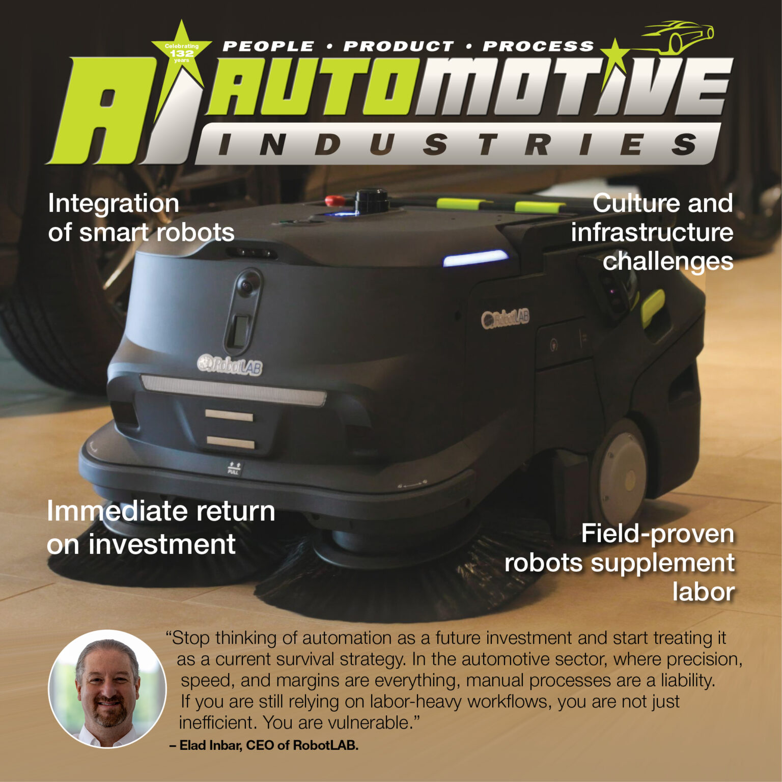Automate to survive – Elad Inbar, CEO of RobotLAB - AI Online