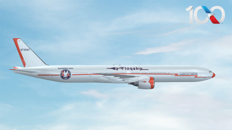 American Airlines unveils special Flagship livery ahead of centennial ...