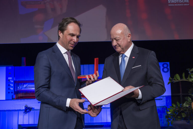 Wolfram Senger-Weiss Awarded the Grand Silver Decoration of Honor of ...